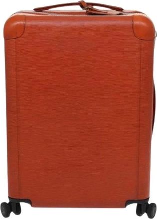 Louis Vuitton unisex, Pre-owned, Orange, Taille: ONE Size Sac en cuir vintage Pre-owned