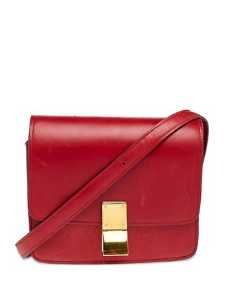 Celine sac port&eacute; &eacute;paule Classic Box - Rouge