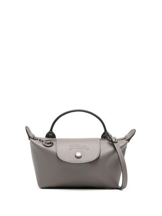 Longchamp sac à main Le Pliage Xtra Pouch Xs - Gris
