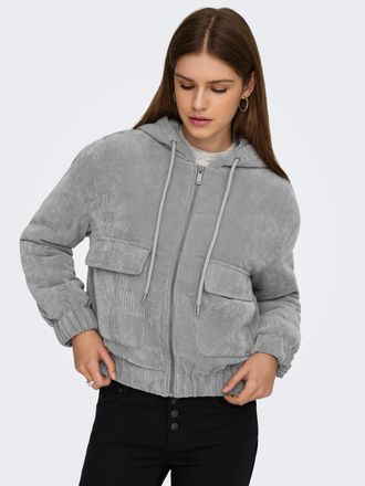 Only Cordjacke ONLY ONLSUVA CORDUROY PAD SHORT JACKET CC OTW, Damen, Gr. XS, plum kitten, Cord, Obermaterial: 92% Polyester, 8% Nylon, unifarben, regular f