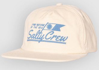 Salty Crew Original Snapback Cap off white