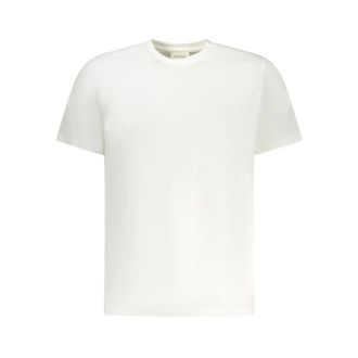 Calvin Klein Homme, Tops, Blanc, Taille: M T-shirt en coton