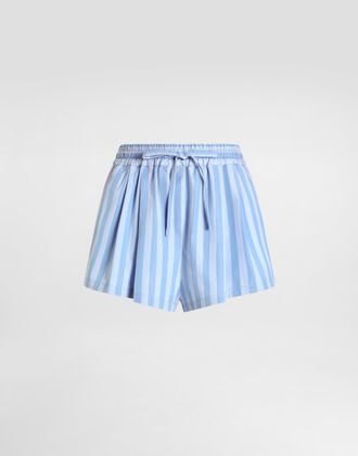 Dolce & Gabbana Striped Poplin Shorts - Frau Hosen Und Shorts n/d 46