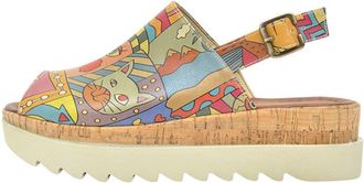 Dogo Damen Gigi Heeled Sandalen, Mehrfarbig, 39 EU