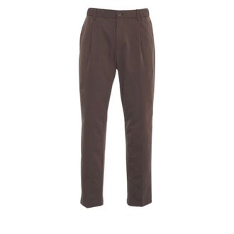 Herno Homme, Pantalons, Brun, Taille: L Pantalon Seersucker