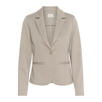 Kaffe Elephant Skin Blazer Jacke - - Jackets - Damen - Grau - XS