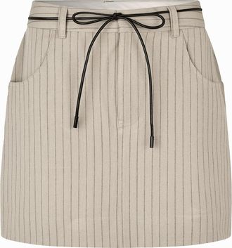 Second Female Rayures Mini Skirt