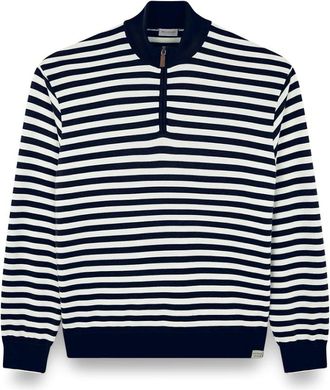 Paul & Shark Homme, Pulls, Bleu, Taille: M Collection Riviera Pull à Rayures