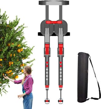 Generico Tragbares Stuhlband: Halterung aus Nylon aus Stahl, klappbarer Beinsitz | unsichtbarer verstellbarer Hocker von 47 - 65 cm mit 3-Gang-Konfiguration, e