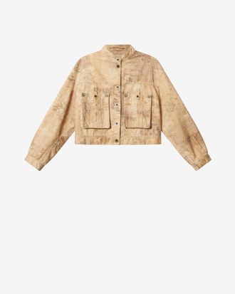 Isabel Marant Veste Cyndel - Femme - D&eacute;sert - Taille 34 - Isabel Marant