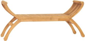 vidaXL Vidaxl - Banc de jardin 126 cm Bois de teck solide