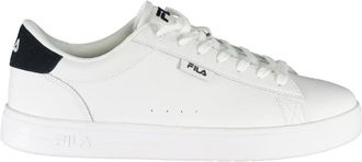 Fila Homme, Chaussures, Blanc, Taille: 43 EU Baskets blanches sportives avec d&eacute;tails contrast&eacute;s