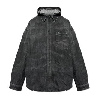 Balenciaga Denim Jackets - - Jackets - Herren - Schwarzk - S