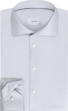 Eton Baumwollhemd mit Haifischkragen, Slim Fit in