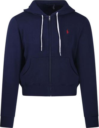 Ralph Lauren Homme, Sweatshirts et sweats &agrave; capuche, Bleu, Taille: S Zip Sweat &agrave; capuche