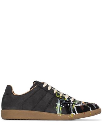 Maison Margiela baskets Paint Replica - Noir