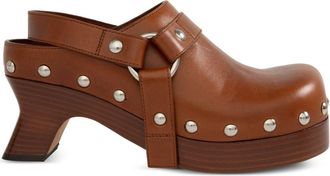 Loewe Tacha Mules 70mm - Braun