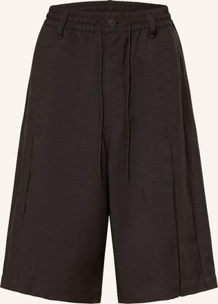 Yohji Yamamoto Shorts Sport Uniform Oversized Fit schwarz