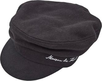 Karl Lagerfeld Femme, Accessoires, Noir, Taille: ONE Size K/Sketch Baker Boy Cap
