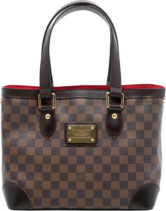 Louis Vuitton Shopper - Damier Ebene Hampstead PM - Gr. unisize - in Braun - f&uuml;r Damen