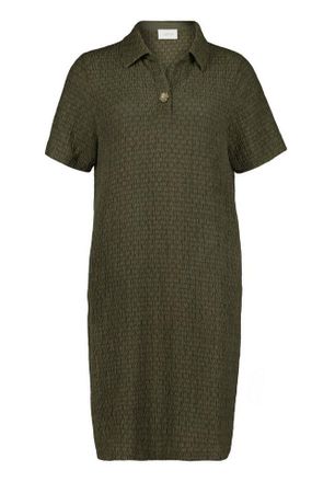 Cartoon Polokleid Damen mit Eingrifftaschen