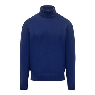 FILIPPO DE LAURENTIIS Herren, Strickwaren, Blau, 2XLGr&ouml;&szlig;e