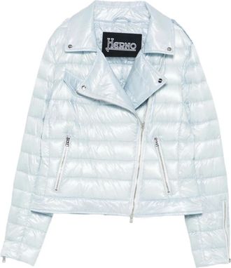 Herno Femme, Vestes, Bleu, Taille: 40 FR Veste matelass&eacute;e zipp&eacute;e