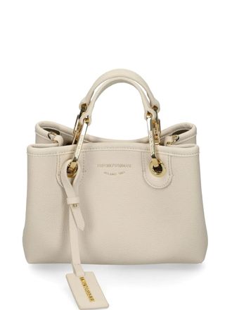 Emporio Armani sac cabas à logo - Tons neutres