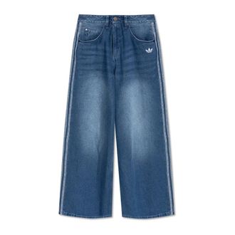 adidas Femme, Jeans, Bleu, Taille: W29 L30 Jean à jambes larges