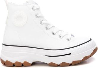 Refresh Baskets Femme Blanc - Chaussures confortables et polyvalentes - Mode décontractée - Modèle 17247606 (Taille38)