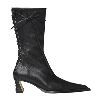 Miista Femme, Chaussures, Noir, Taille: 37 EU Bottes &agrave; talon