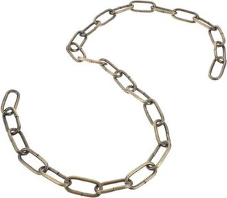 Angoily Cha&icirc;Ne Suspension Lustre, 1 M Chaine Acier, Cha&icirc;Ne Barri&egrave;Re, Chaine Pour Lustre Laiton Pour Luminaire Corde &agrave; Linge/Plantes Suspendues/Chien/Antivol D