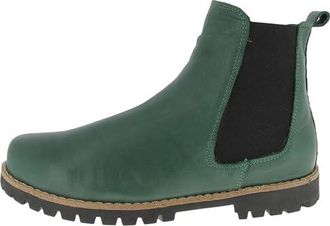 Andrea Conti Bottes en Cuir Femmes 0340229, Pointure:41 EU, La Couleur:Vert
