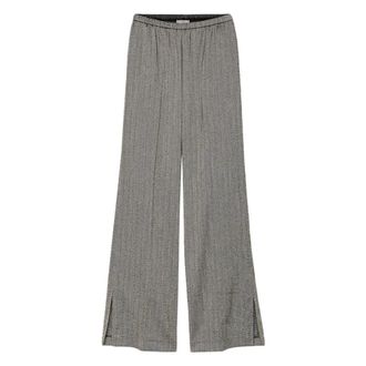 Forte_Forte Wide Hosen - - Trousers - Damen - Grau - M