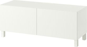 IKEA BEST&Aring; TV-Bank mit T&uuml;ren