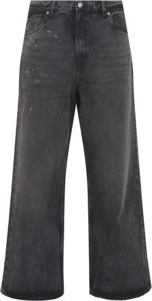 Our Legacy Homme, Jeans, Noir, Taille: W33 Wide Jeans