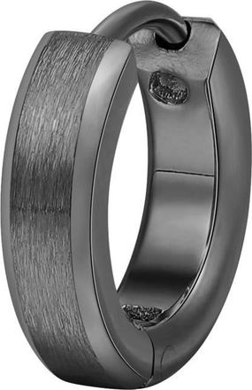 Brosway INK Einzelohrring aus 316L-Edelstahl mit rutheniumfarbener PVD-Beschichtung, BIK22