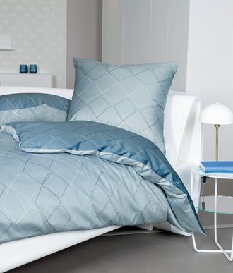 Janine Design Mako-Satin Bettwäsche J.D. 87053-02 1 Bettbezug 200 x 200 cm + 2 Kissenbezüge 80 x 80 cm