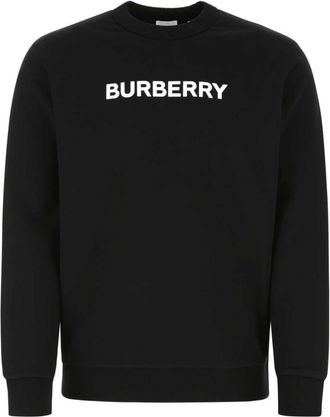Burberry Homme, Sweatshirts et sweats &agrave; capuche, Noir, Taille: S Logo SweaT-shirt