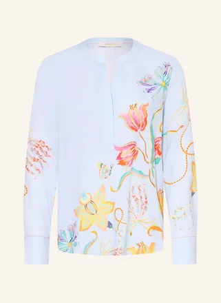 Herzen&rsquo;s Angelegenheit Herzens Blusenshirt Mit Seide blau