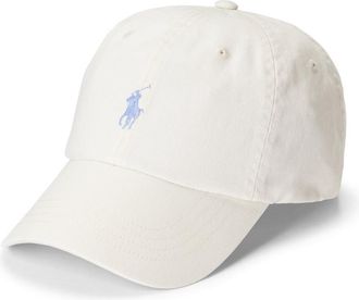 Ralph Lauren Baseball-Cap mit Poloreiter-Stickerei in
