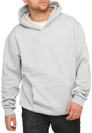 Behype. Herren Oversize Hoodie Kapuzenpullover Einfarbig Basic Heavy Blank Pullover Unifarben Kapuzen-Sweatshirt (DE/NL/SE/PL, Alphanumerisch, XXL, Regular, R
