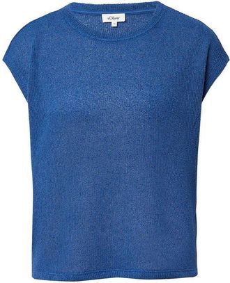 s.Oliver Muscleshirt T-Shirt Leichtes Stricktop