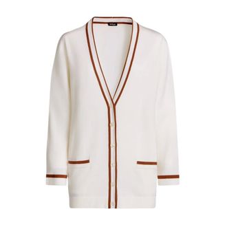 Kiton Damen, Strickwaren, Wei&szlig;, SGr&ouml;&szlig;e