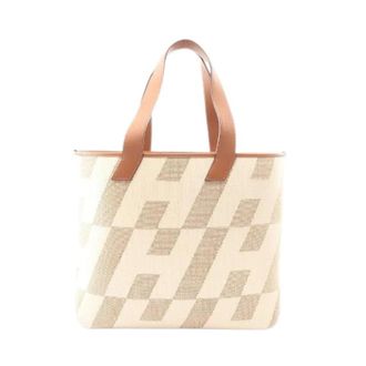 Herm&egrave;s Pre-owned H Envie GM Leder Canvas Tote Bag - - Pre-owned - Damen - Beige - ONE SIZE