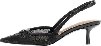 Guess Femme, Chaussures, Noir, Taille: 39 EU Yanno Logo Slingback