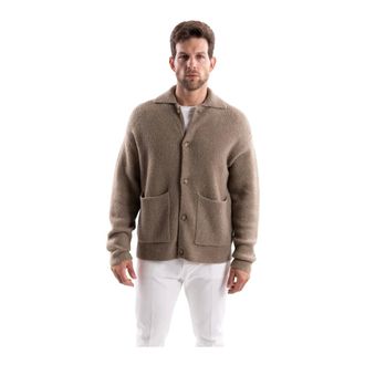 Paolo Pecora Camicia Maglia Over Fit - Homme - Pulls - Beige - Taille: L