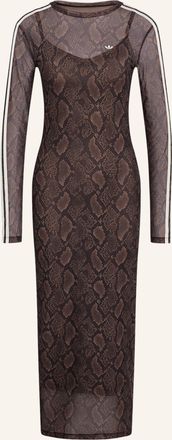 adidas Originals Adidas Originals Mesh-Kleid Snake Print braun