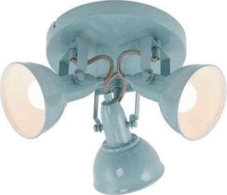 Briloner Deckenlampe Vintage schwenkbar, E14 Fassung, max. 40 Watt, Deckenleuchte, Lampe, Wohnzimmerlampe, Schlafzimmerlampe, Küchenlampe, Deckenstrahler, Deck