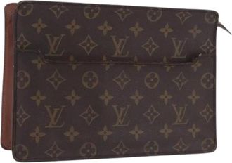 Louis Vuitton Pre-owned Pochette Homme Sac Pochette - Femme - Pre-owned - Brun - Taille: ONE Size